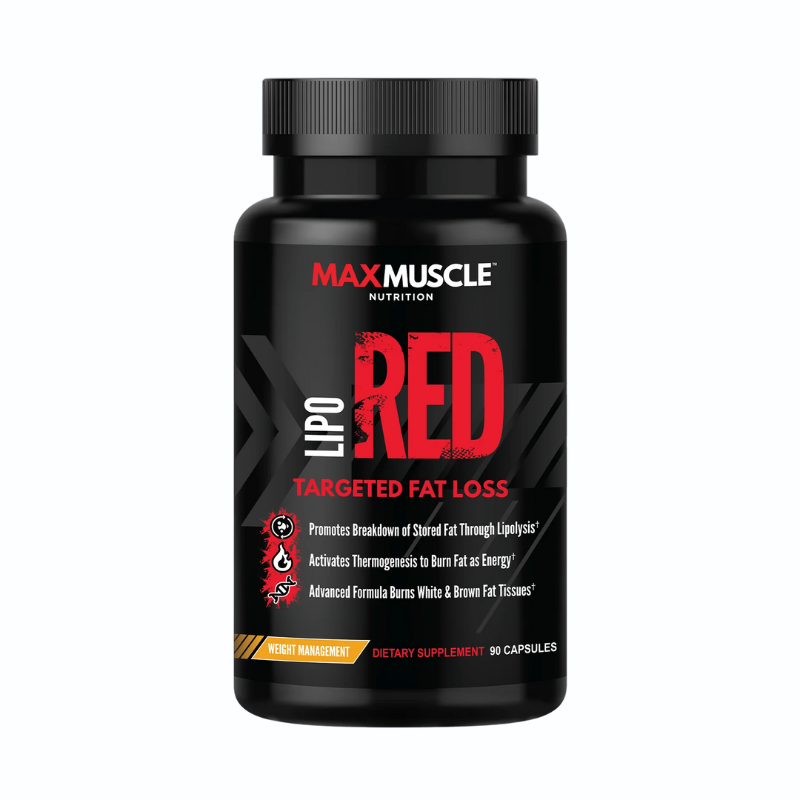 🔥 Lipo Red Fat Burner | Boost Energy & Burn Fat Fast | Max Muscle ...
