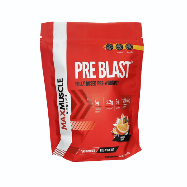 Max Pre-Blast™ Pre-Workout | Explosive Energy & Focus | Max Muscle ...